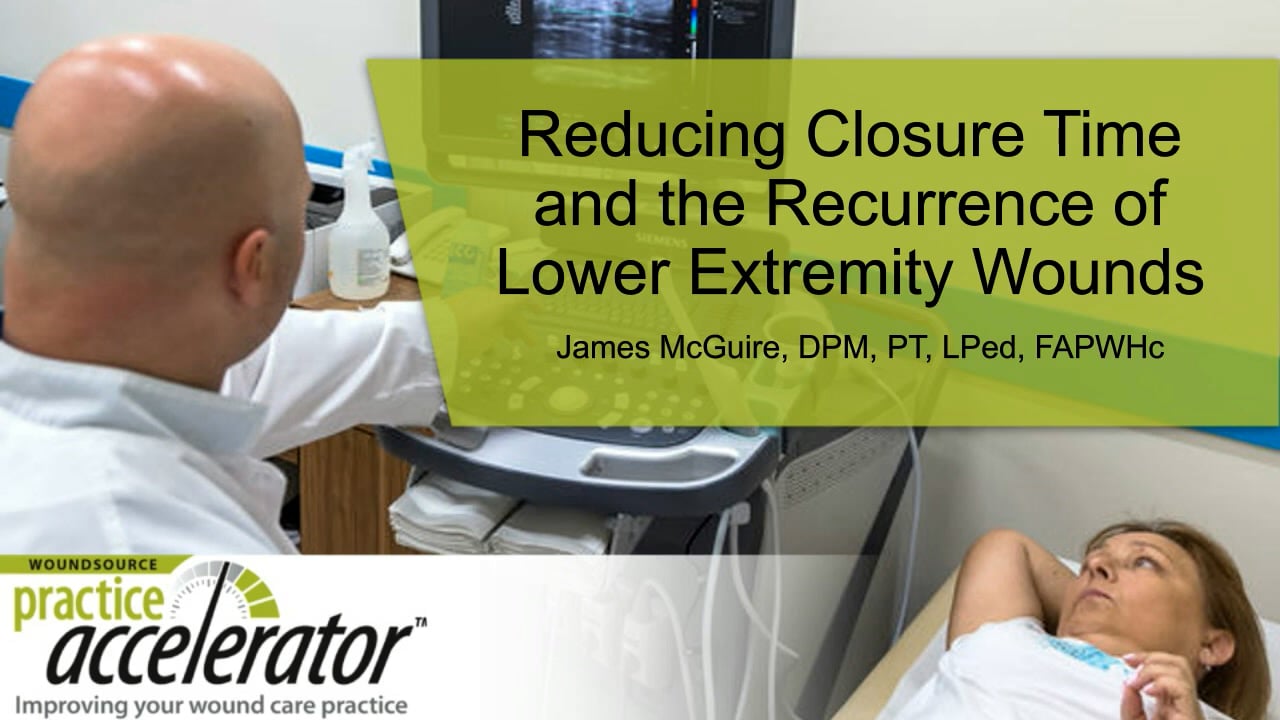 Reducing Closure Time and the Recurrence of Lower Extremity Wounds on Vimeo