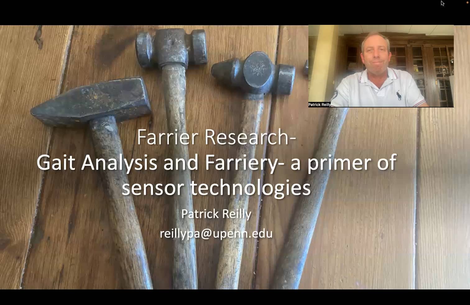 Patrick Reilly, "Farrier Research: Gait Analysis and Farriery- a Primer ...