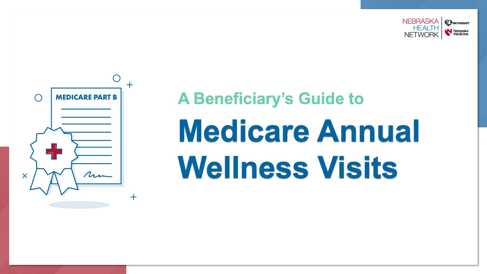 A Beneficiary's Guide to Medicare Annual Wellness Visits on Vimeo
