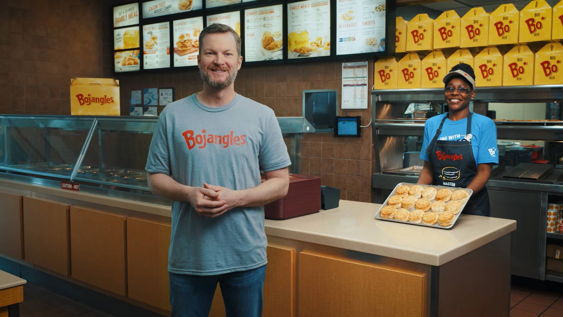 Dale Jr. X Bojangles - Master Biscuit Maker on Vimeo