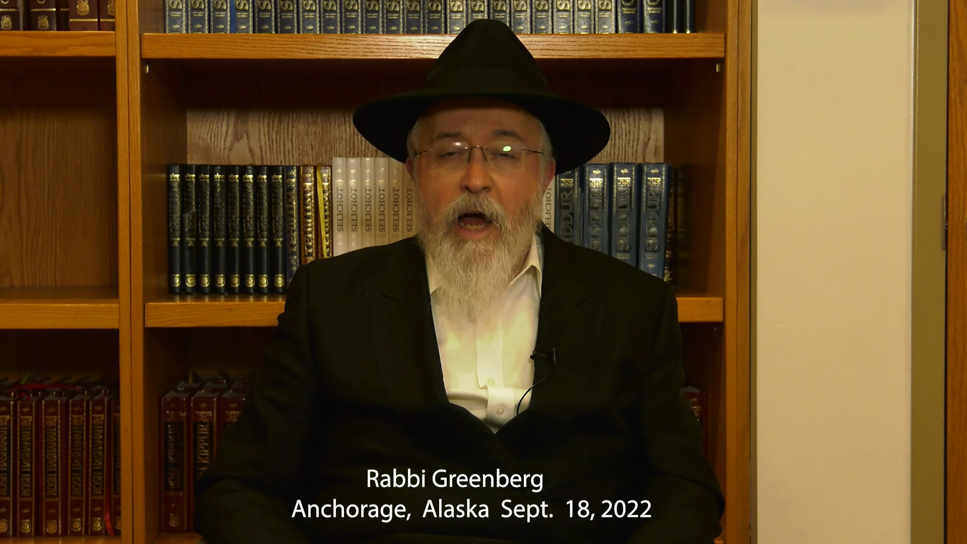 Rabbi Greenberg.mp4 on Vimeo