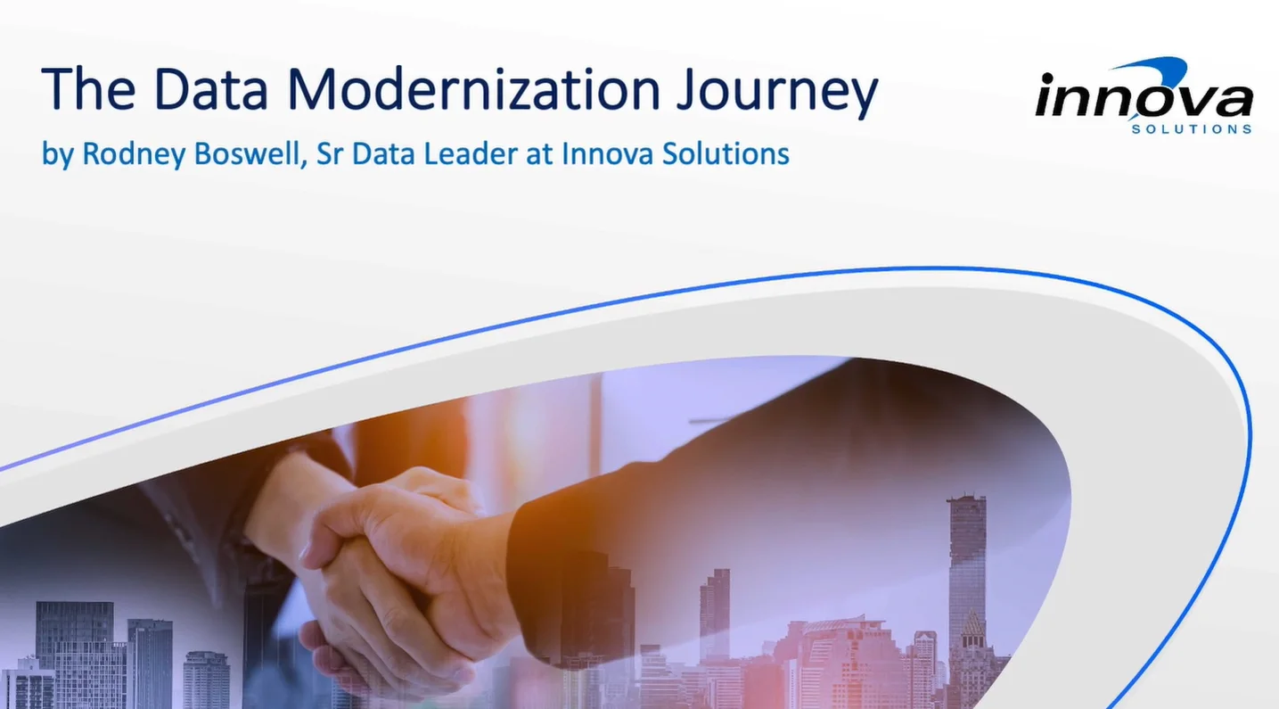 Data Modernization Journey T7 on Vimeo