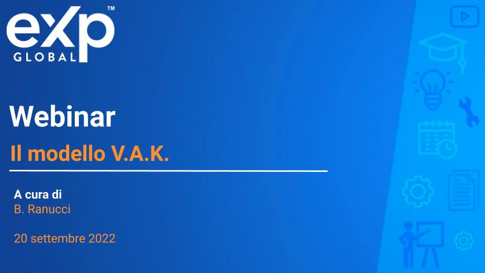 Webinar Benito Ranucci_Il modello V.A.K._20 settembre 2022