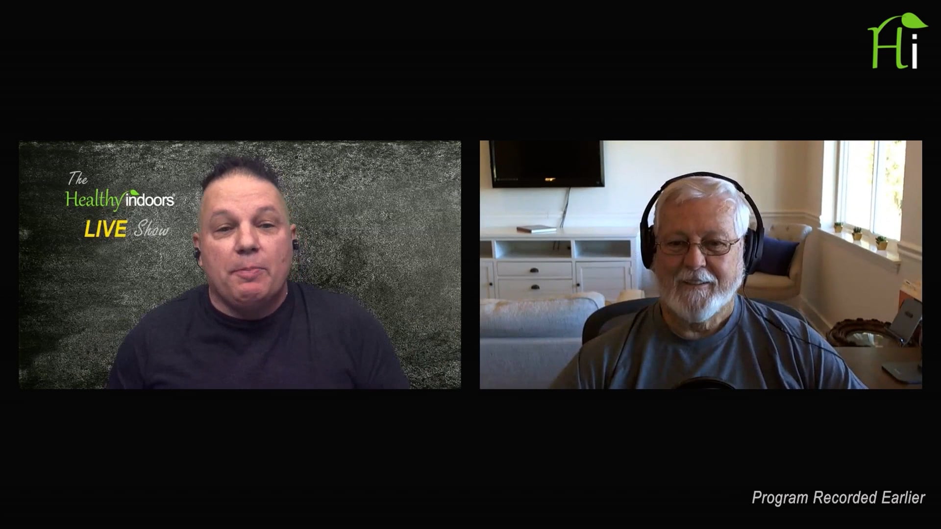 Healthy Indoors LIVE Show 9-15-22 with guest Charlie Wiles on Vimeo