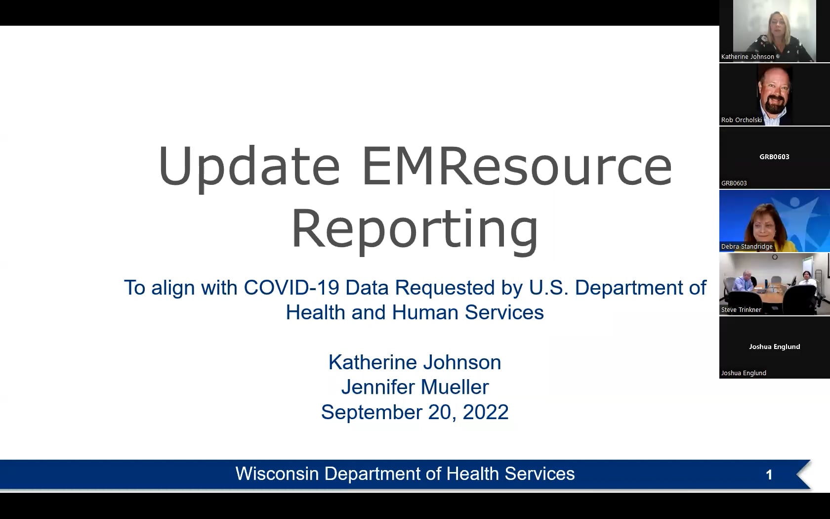 Update EMResource Reporting on Vimeo