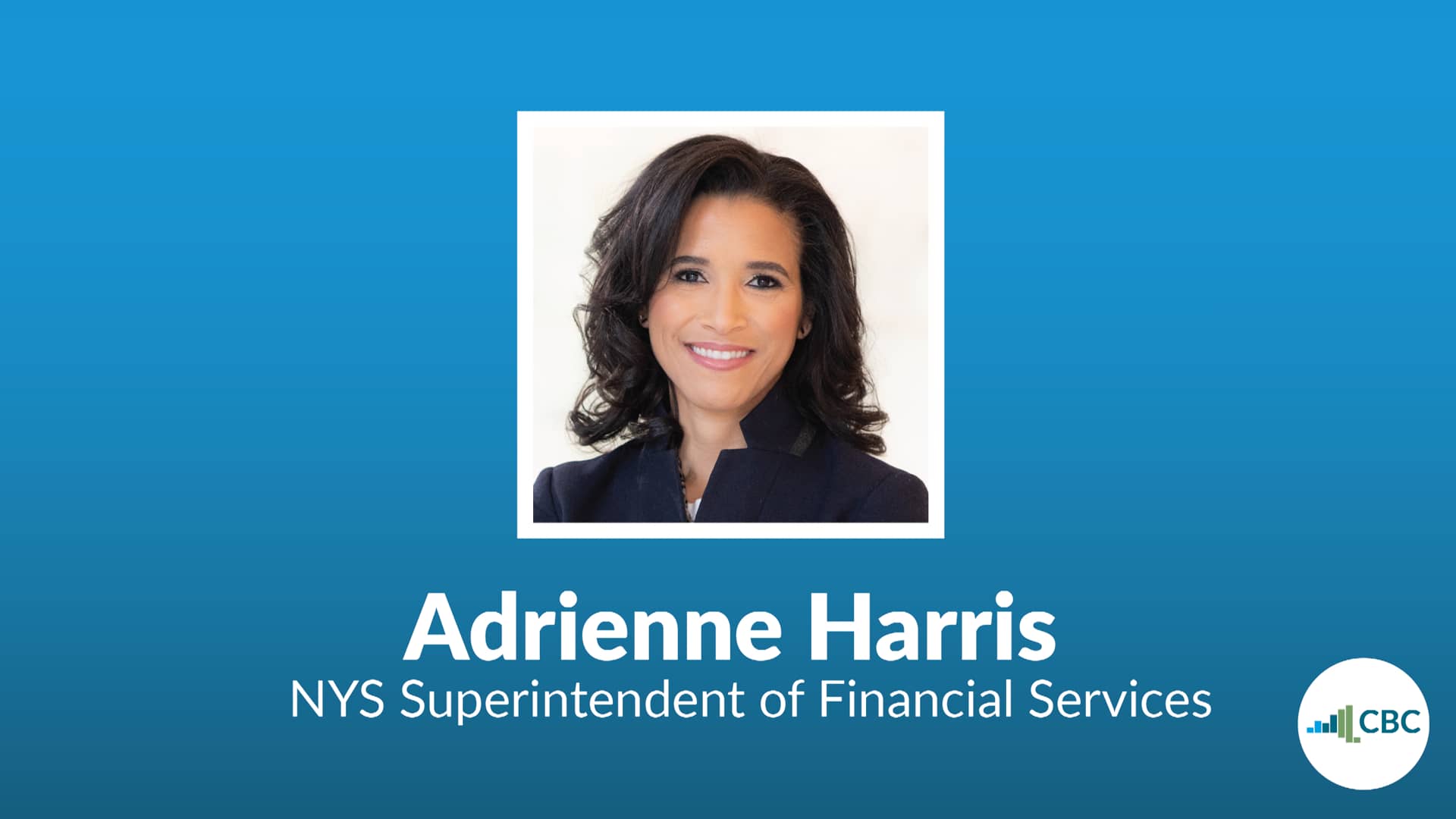 CBC Trustee Breakfast with NYS Superintendent of Financial Services ...