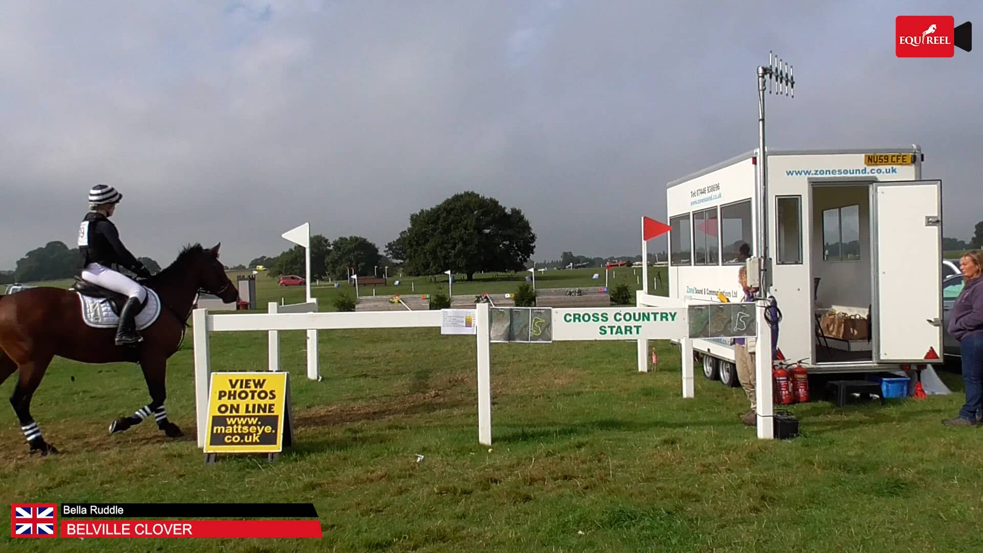 EQUIREEL 609 Bella Ruddle & BELVILLE CLOVER at CHILLINGTON HALL AREA ...