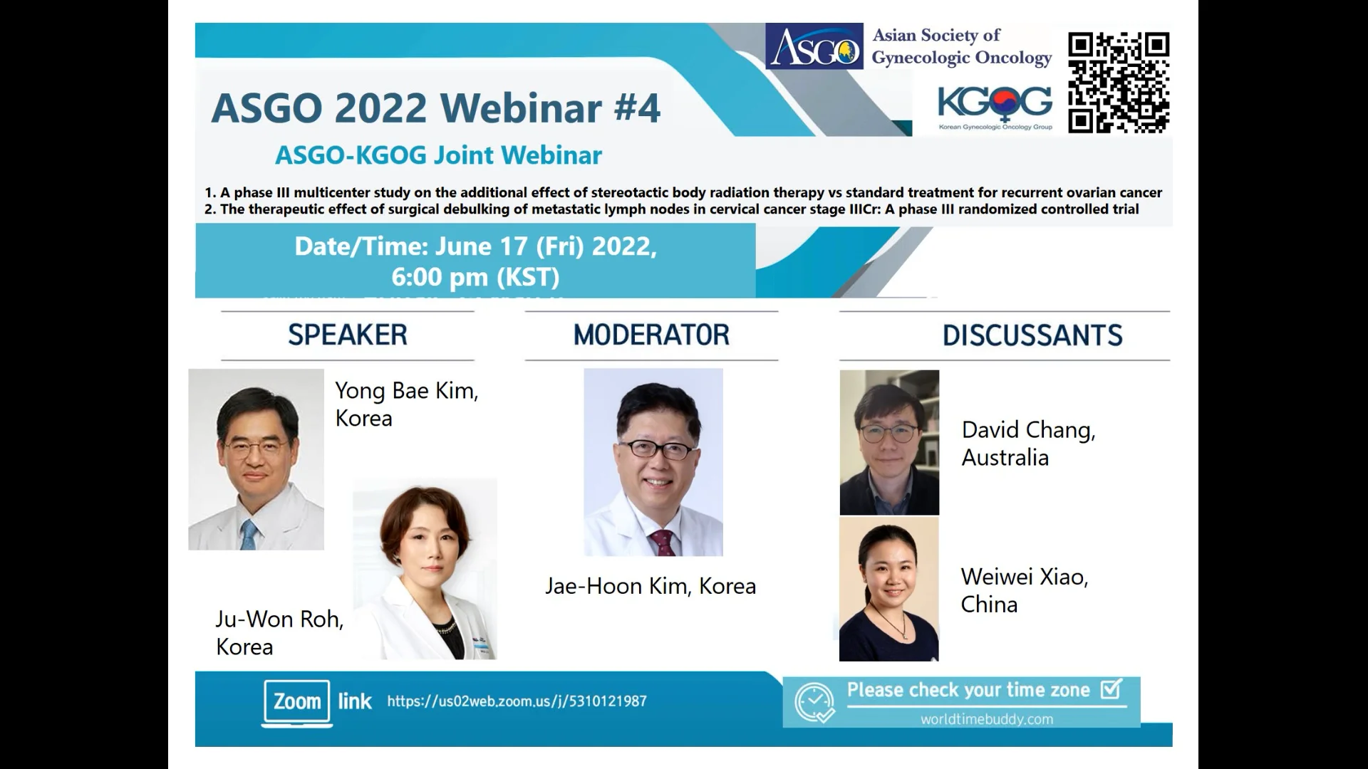 ASGO 2022 Webinar #4 on Vimeo