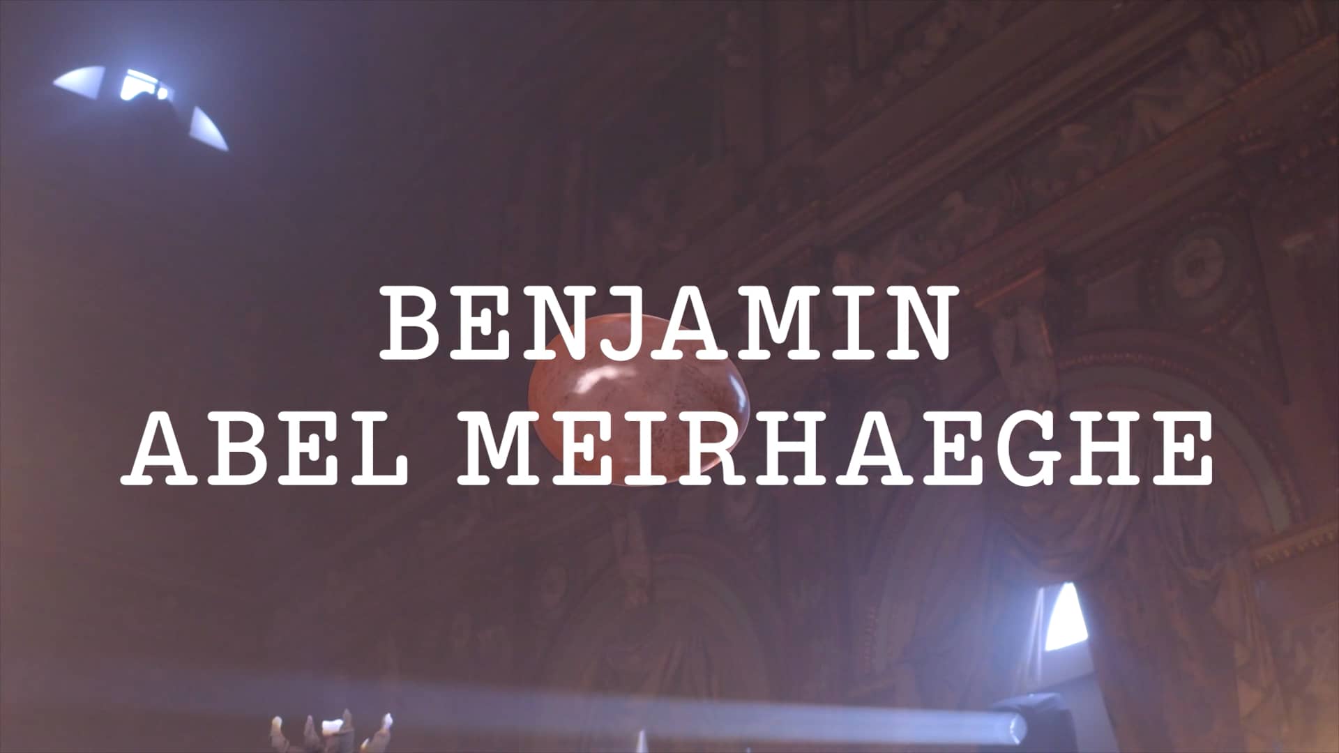 Benjamin Abel Meirhaeghe on Vimeo