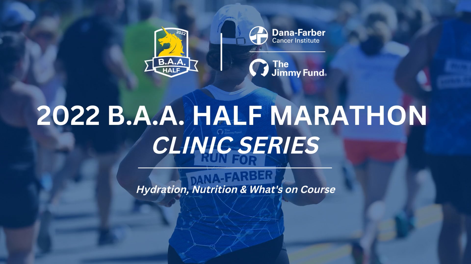 B.A.A. Half Marathon Training Clinic - Hydration & Nutrition on Vimeo