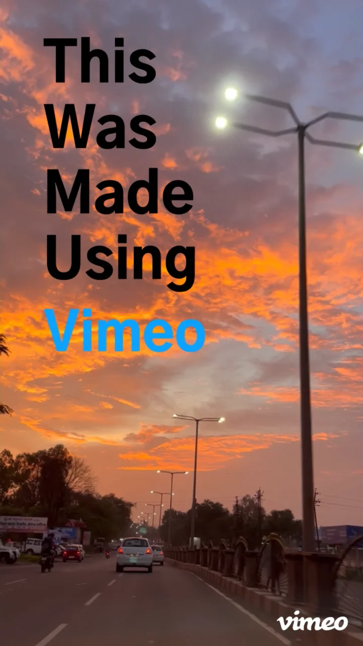 Mobile assignment for VIMEO on Vimeo