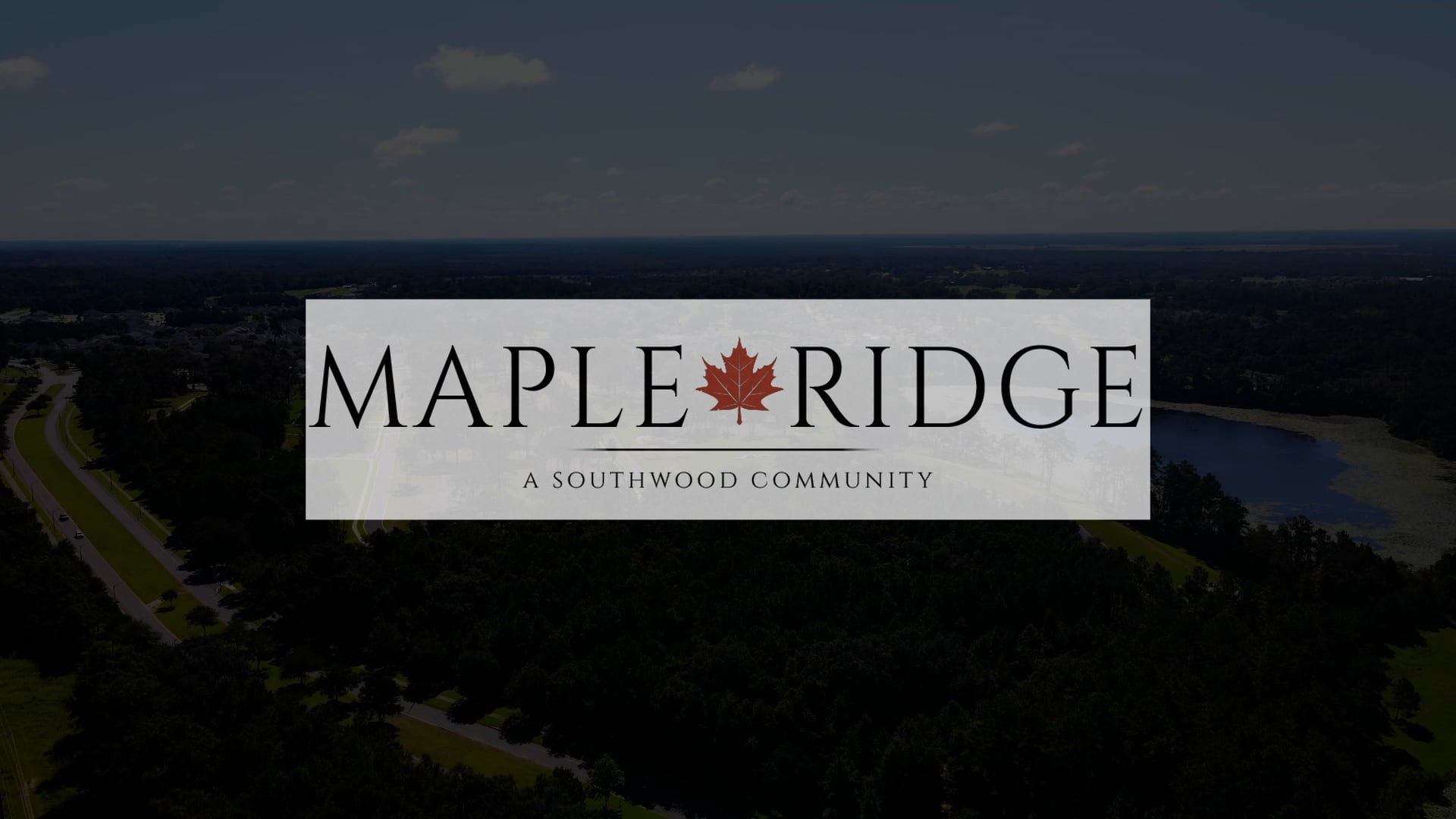 Maple Ridge unbranded on Vimeo