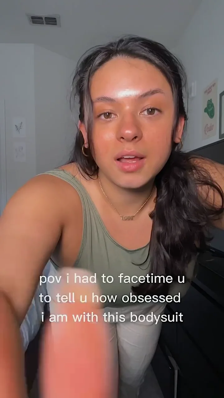 Backless Thong Bodysuit in Sage - Green Gabby Rodriguez on Vimeo