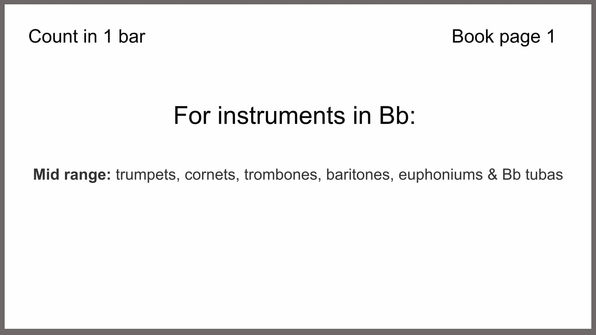 WCSB_L1_Finding_Bb Practice_Mid Range.mov on Vimeo
