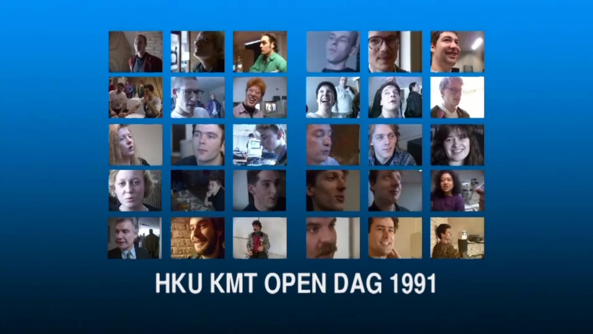 HKU KMT OPEN DAG 1991 on Vimeo