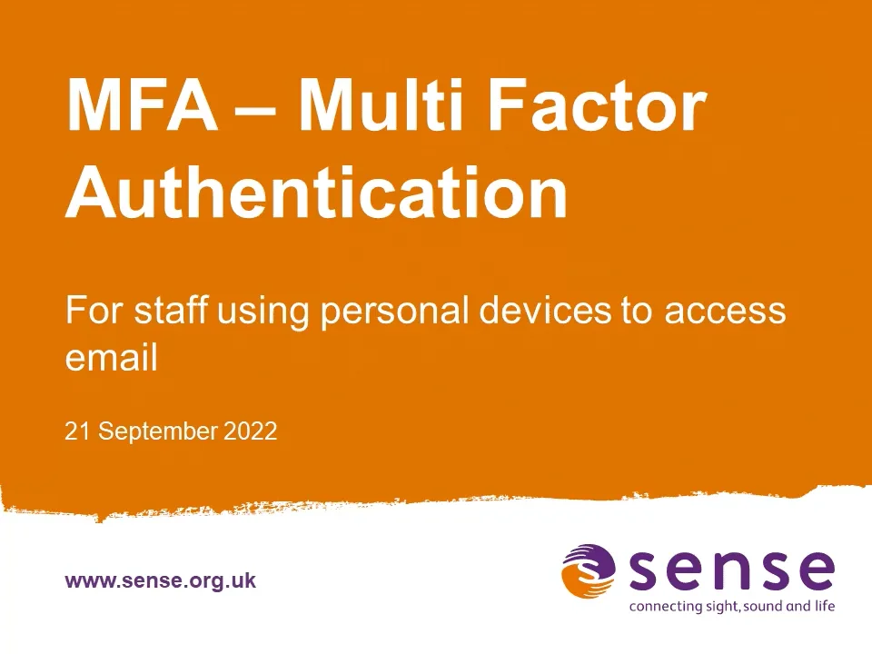 An Introduction to MFA requirements at Sense