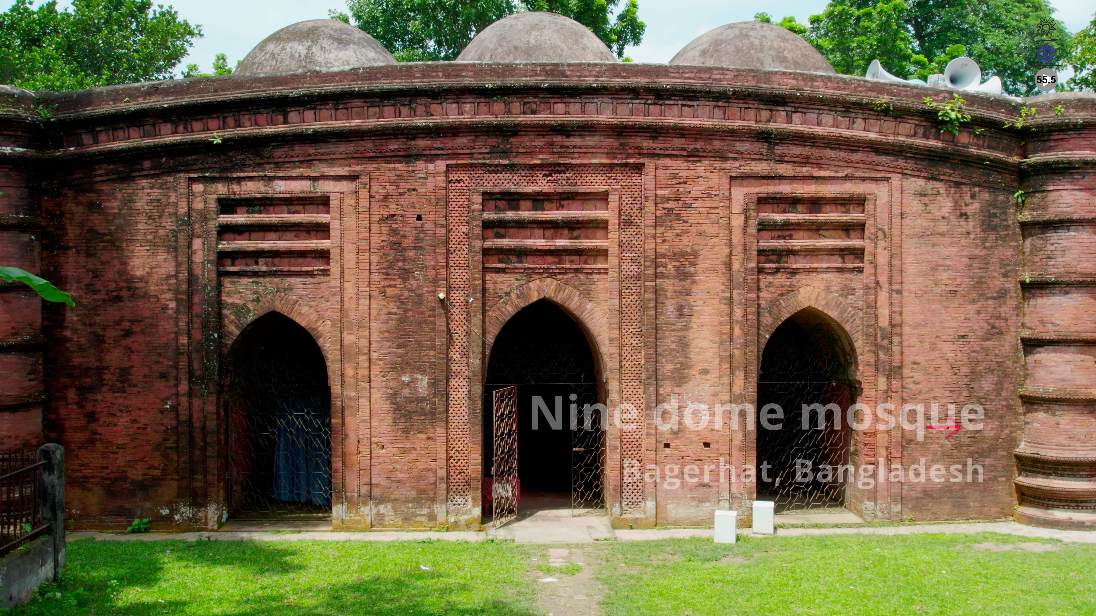 Bagerhat- Nine dome mosque - 15092022-0923.mov on Vimeo