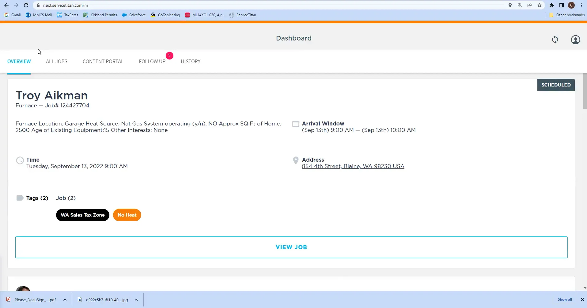 Completing Sales Appt Adding Estimate and Follow Up.mp4 on Vimeo
