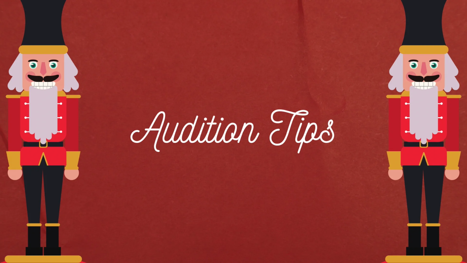 Nutcracker Audition Tips on Vimeo