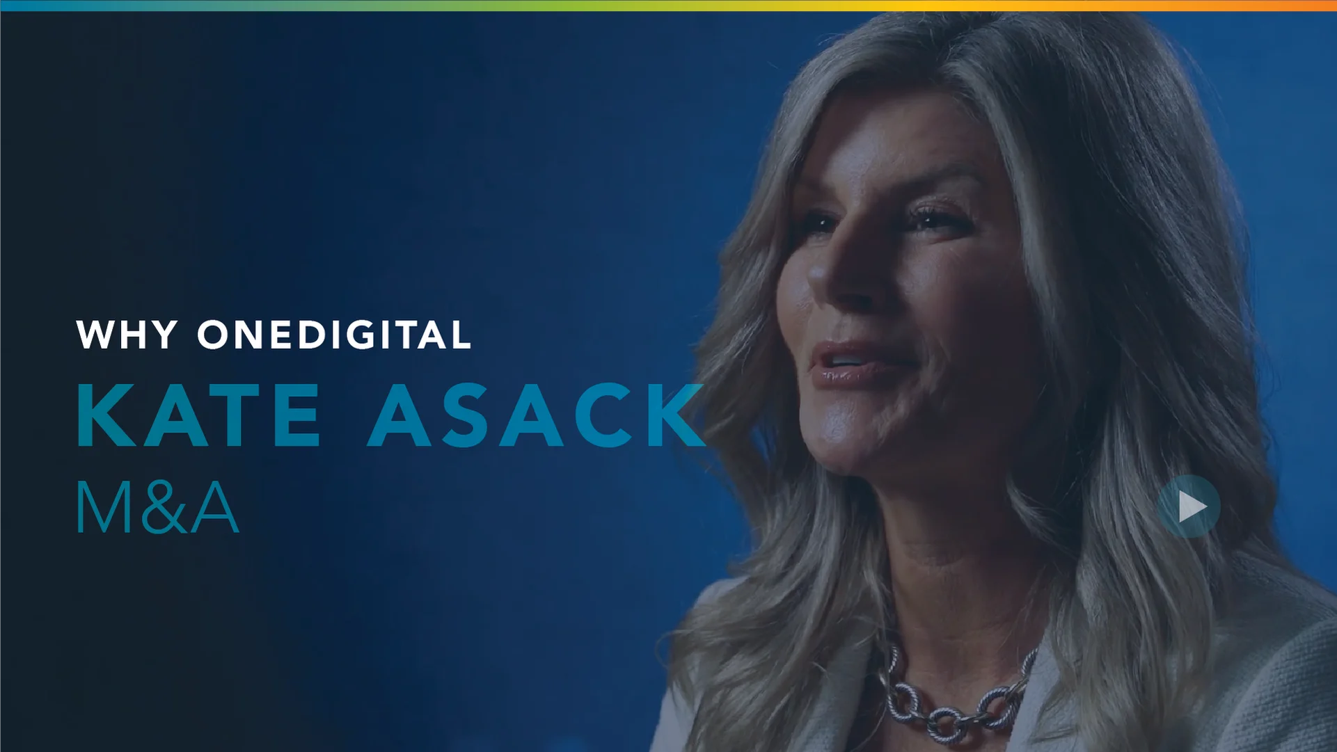 Why OneDigital | Kate Asack on Vimeo
