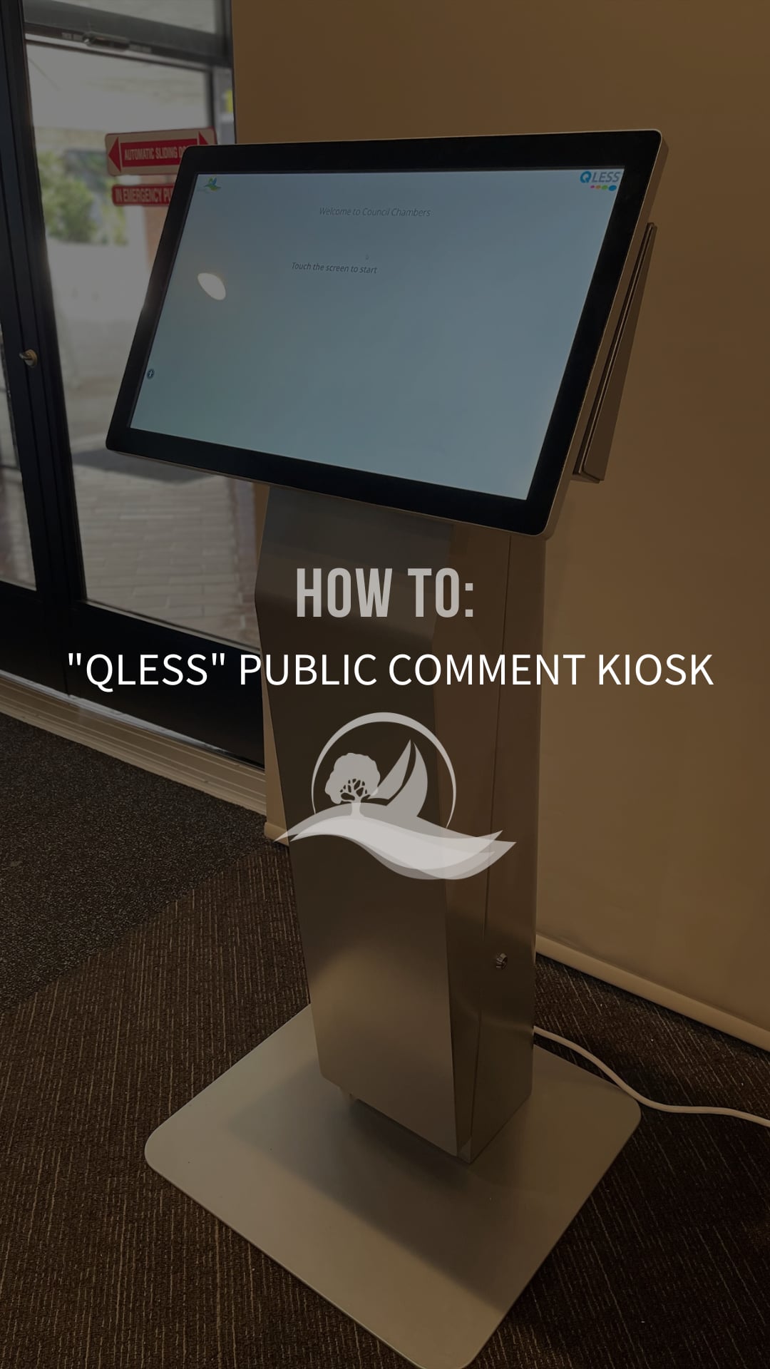How To: "QLess" Public Comment Kiosk on Vimeo