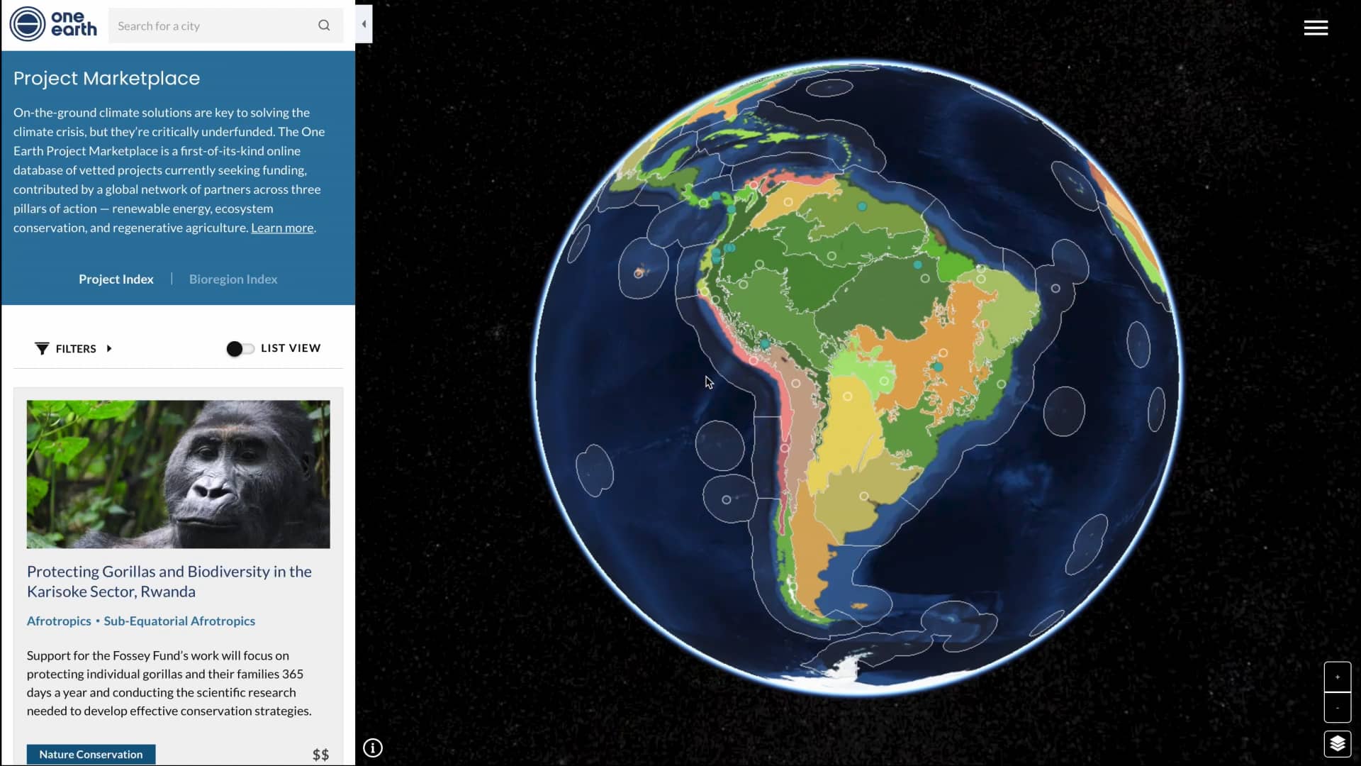 One Earth Navigator Tutorial on Vimeo