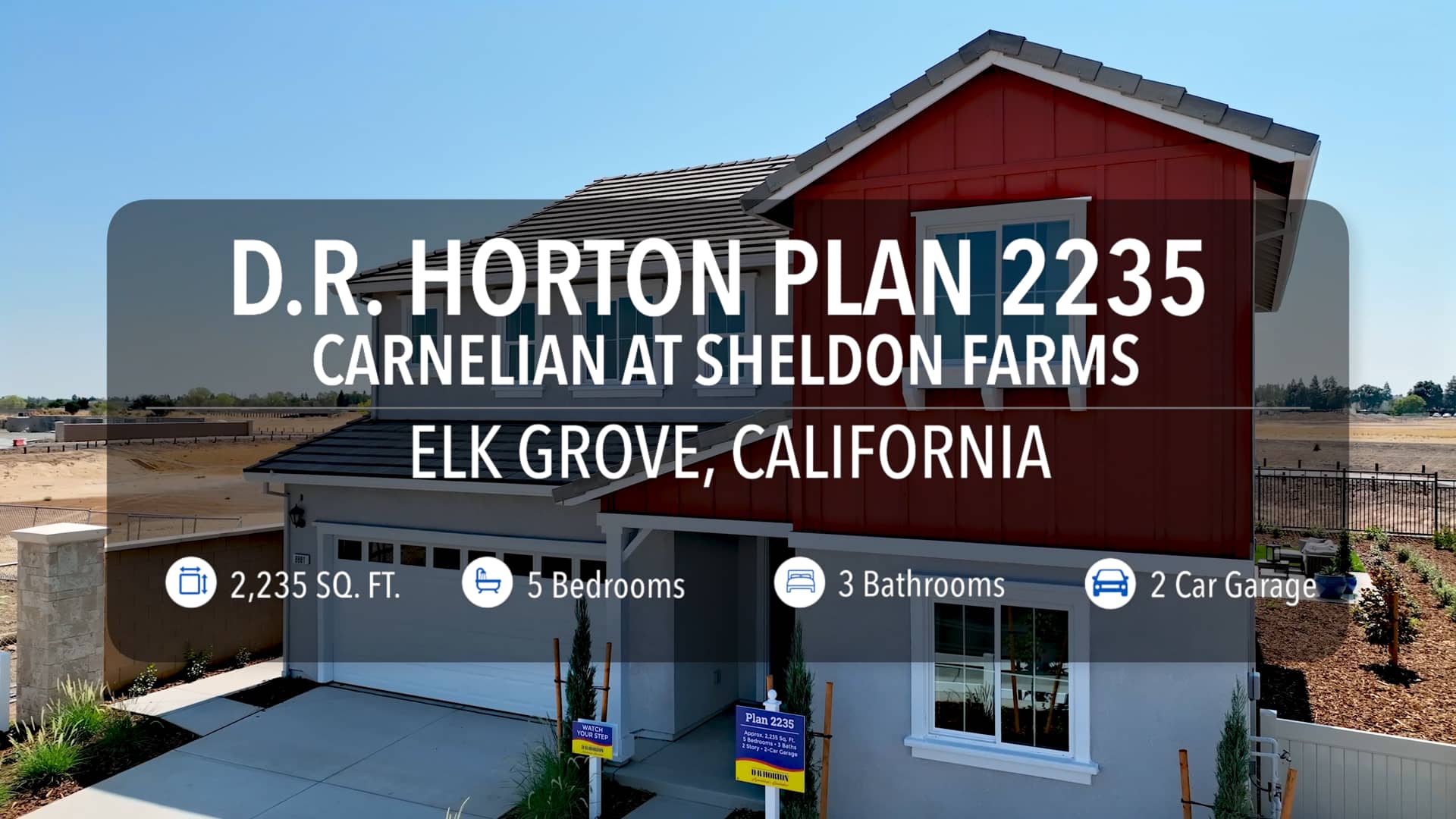 D.R. HORTON | CARNELIAN AT SHELDON FARMS | PLAN 2235 on Vimeo