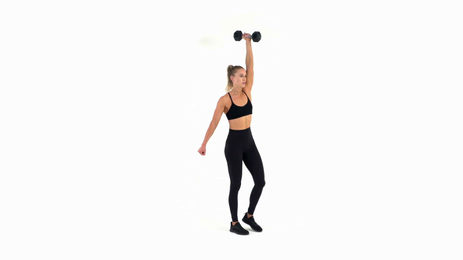 DUMBBELL SINGLE-ARM OVERHEAD CARRY RIGHT LOOP on Vimeo