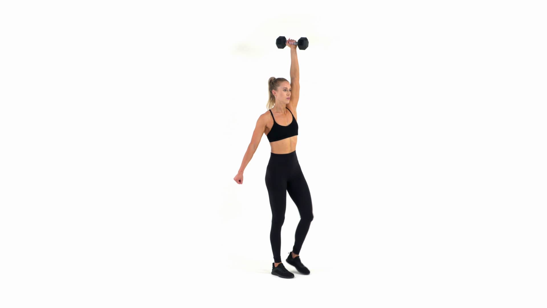 DUMBBELL SINGLE-ARM OVERHEAD CARRY RIGHT LOOP on Vimeo