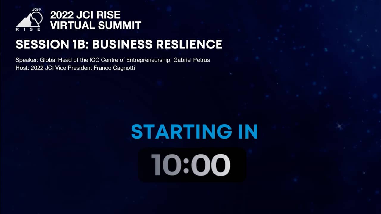 2022 JCI RISE Summit: Session 1B on Vimeo