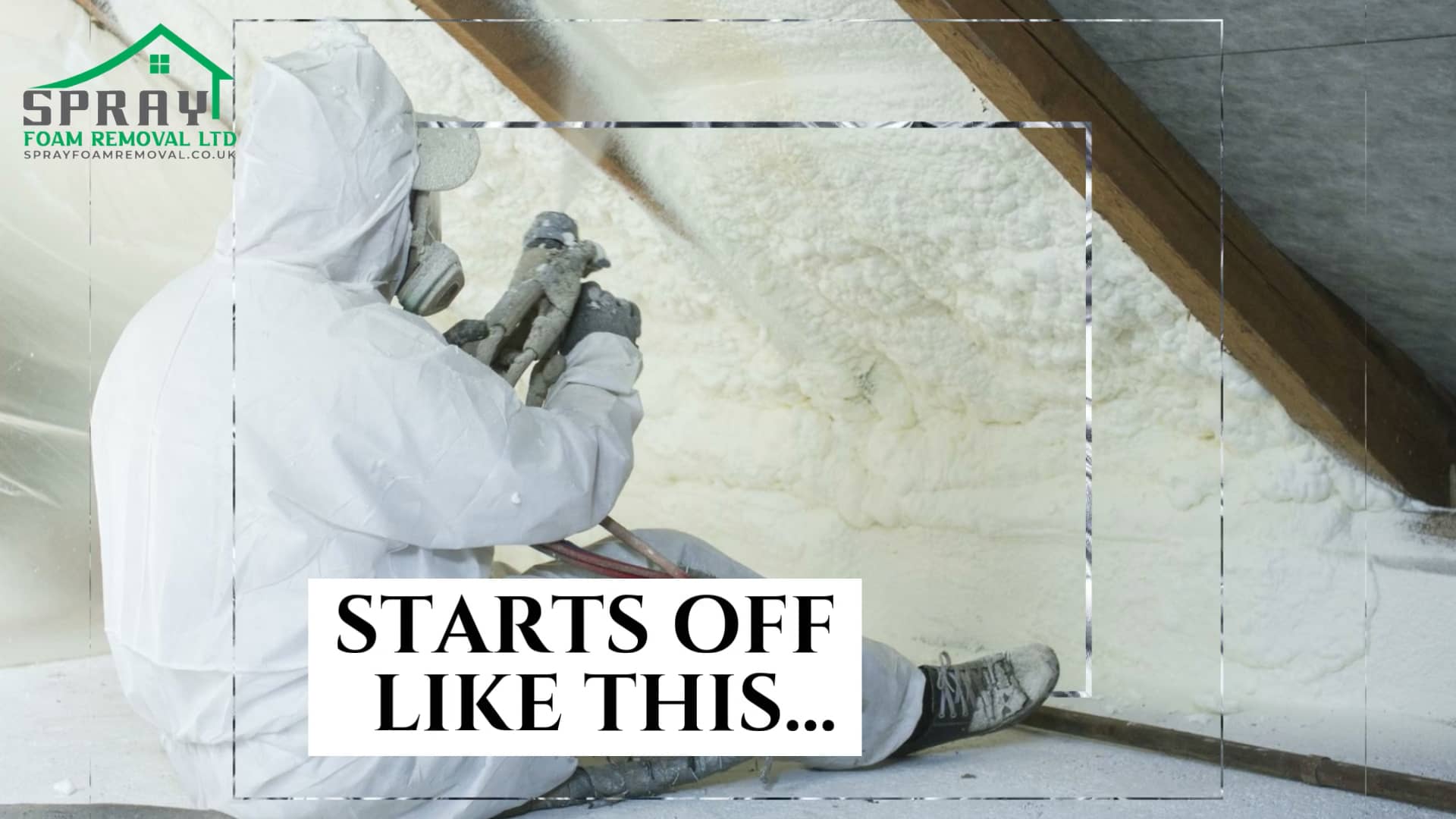 Spray Foam Removal Services Offered In Park Gate, Hampshire, UK on Vimeo