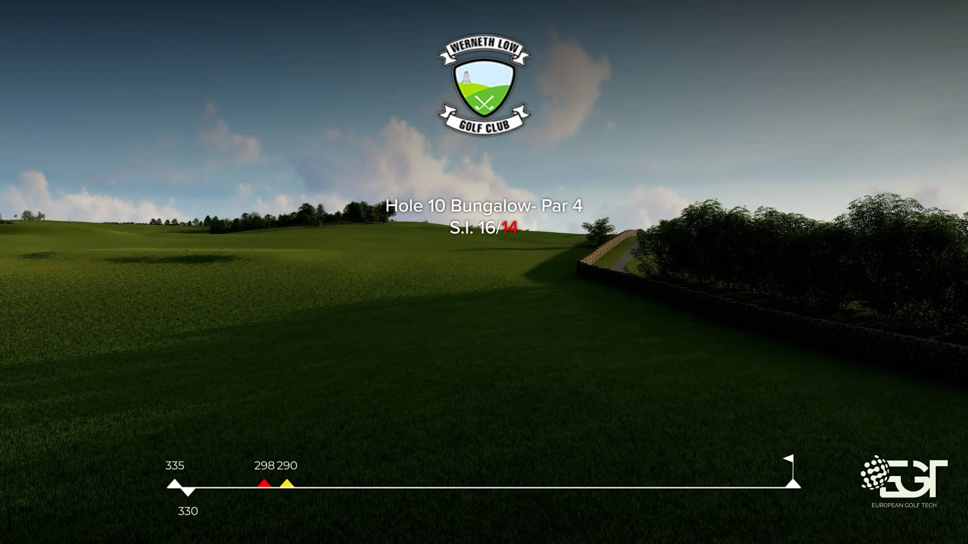 Werneth Low Golf Club - Hole 10 on Vimeo