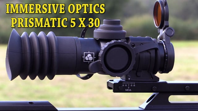 REVIEW: Immersive Optics Prismatic 5x30 for PCP Airgun - Airgun101