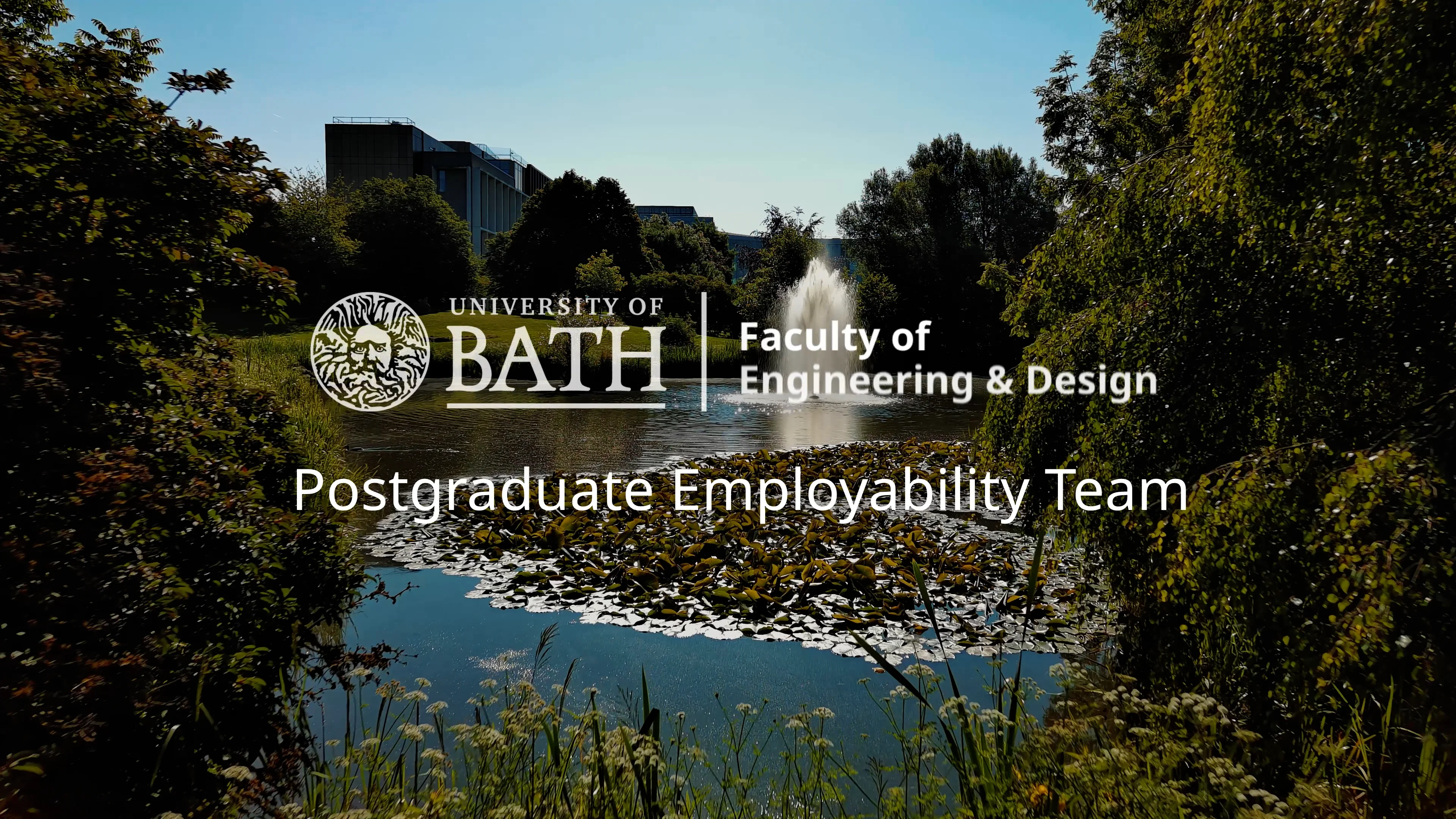 PGT Employability team: Faculty of Engineering & Design on Vimeo