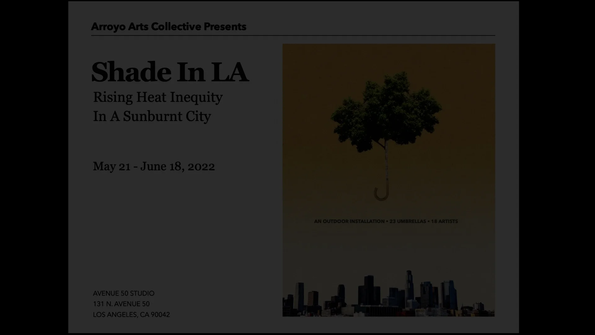 Shade In LA: Shade Equity and Climate Change on Vimeo