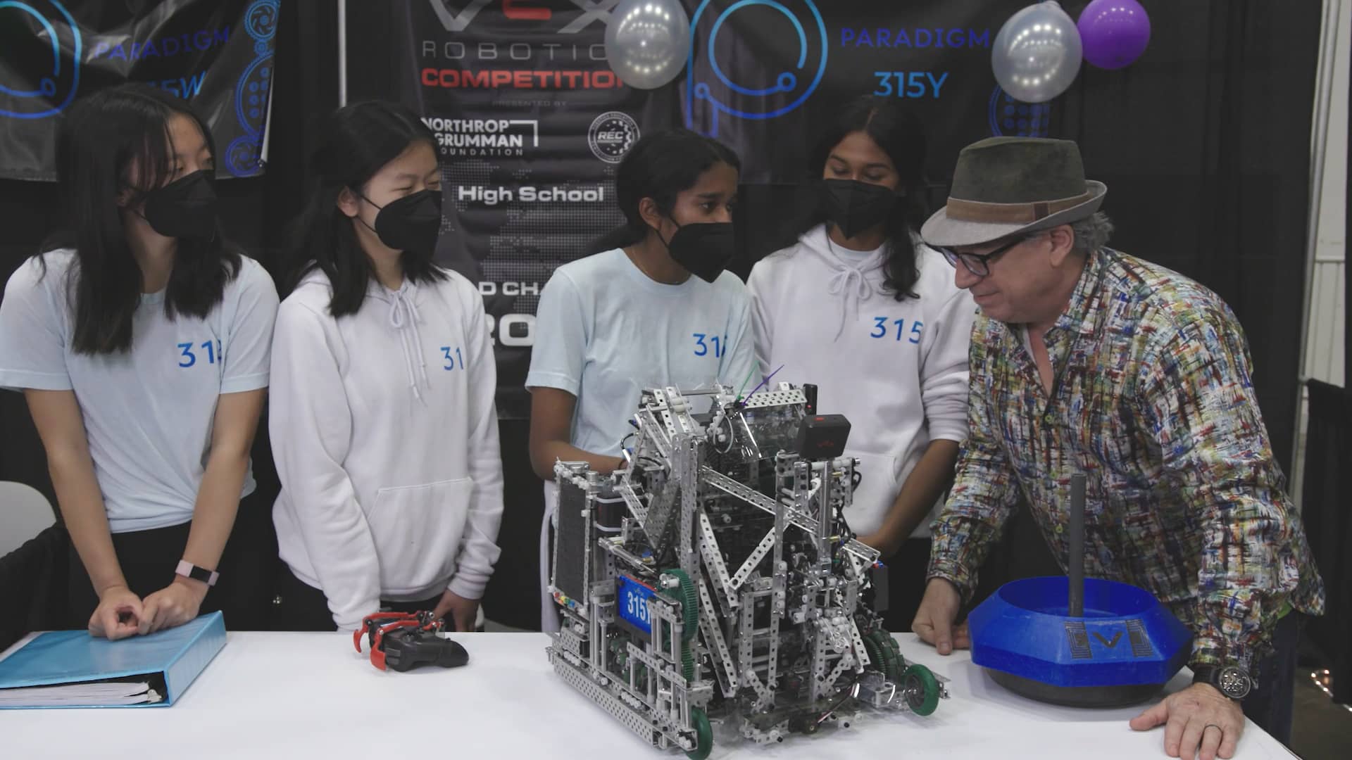 VEX Worlds 2022 - Interview with Team Paradigm - Engineering on Vimeo