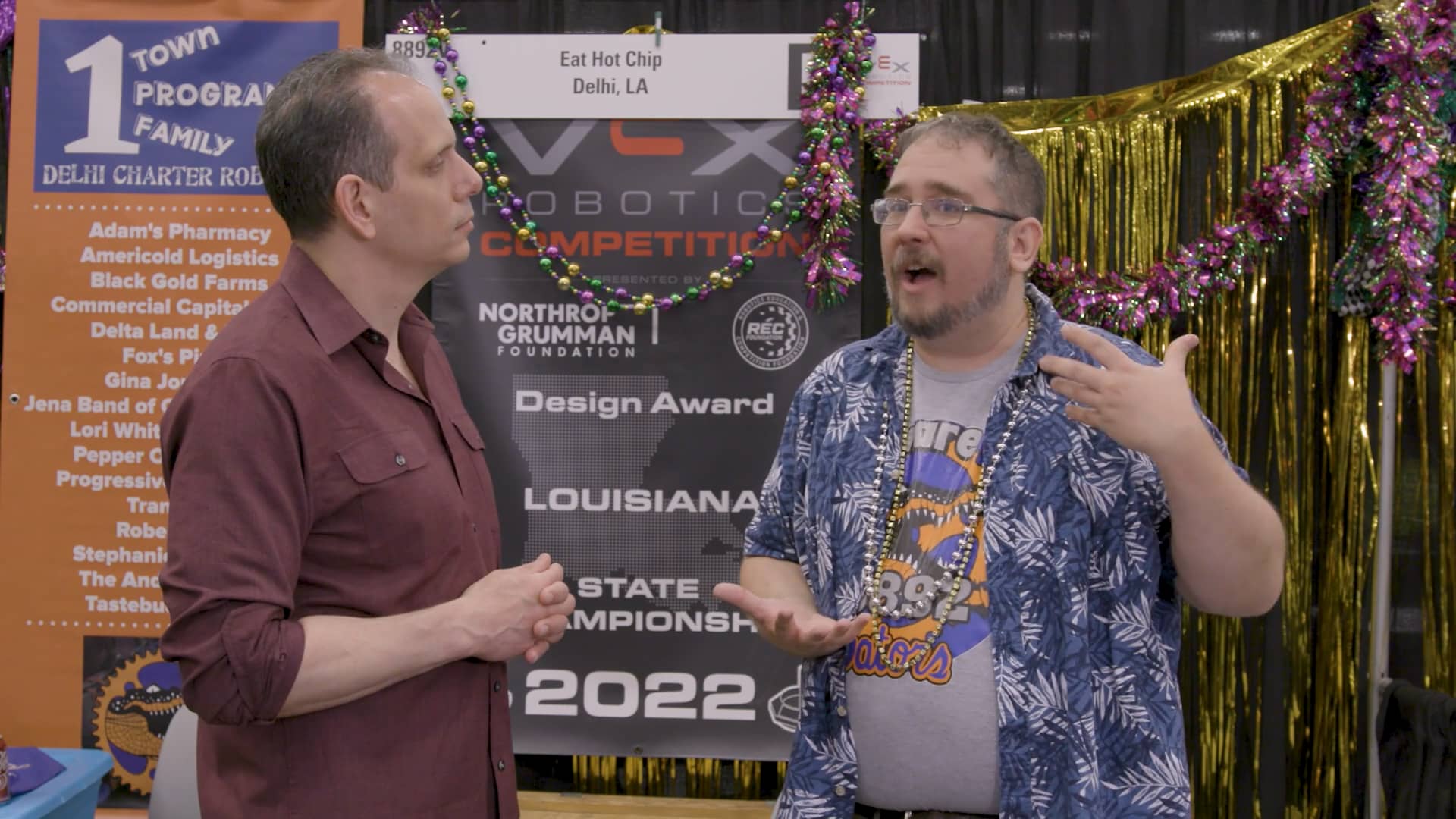 VEX Worlds 2022 - Interview with Eric Vidrine - Educator on Vimeo