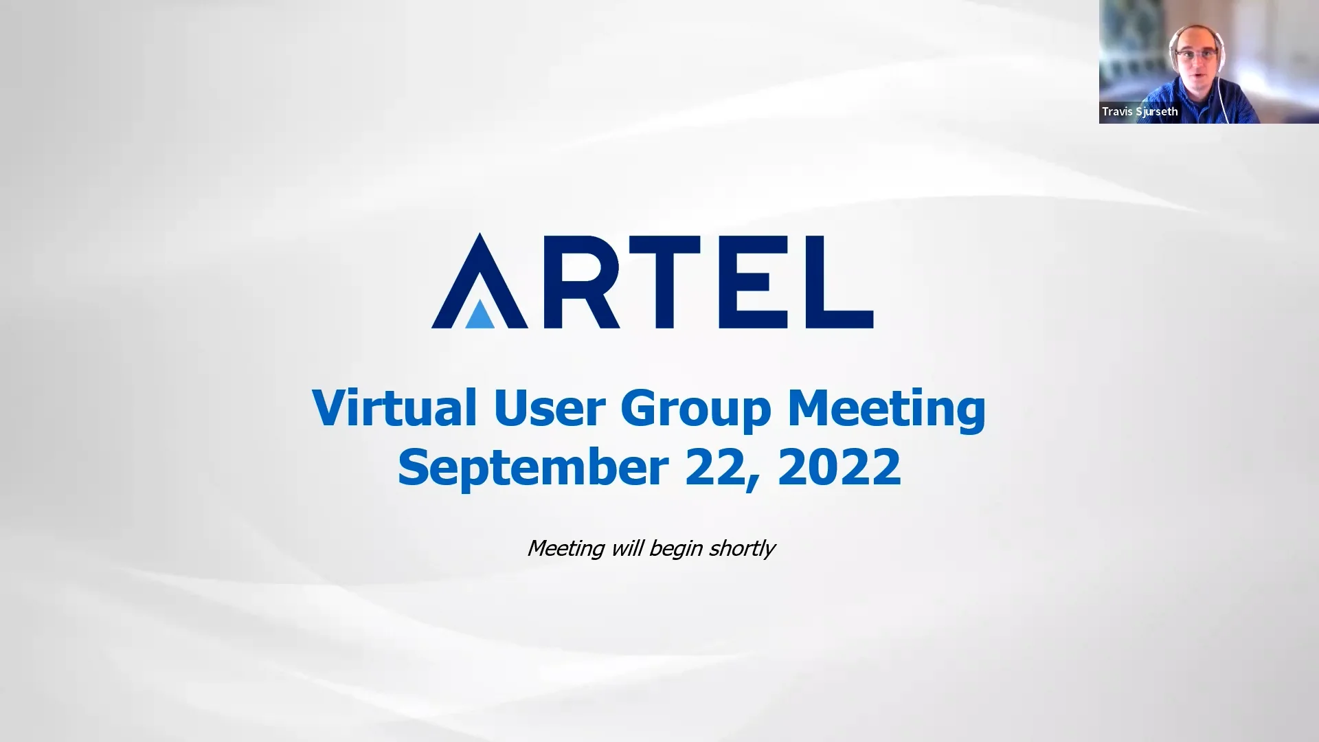 Virtual User Group Meeting September 22, 2022 on Vimeo
