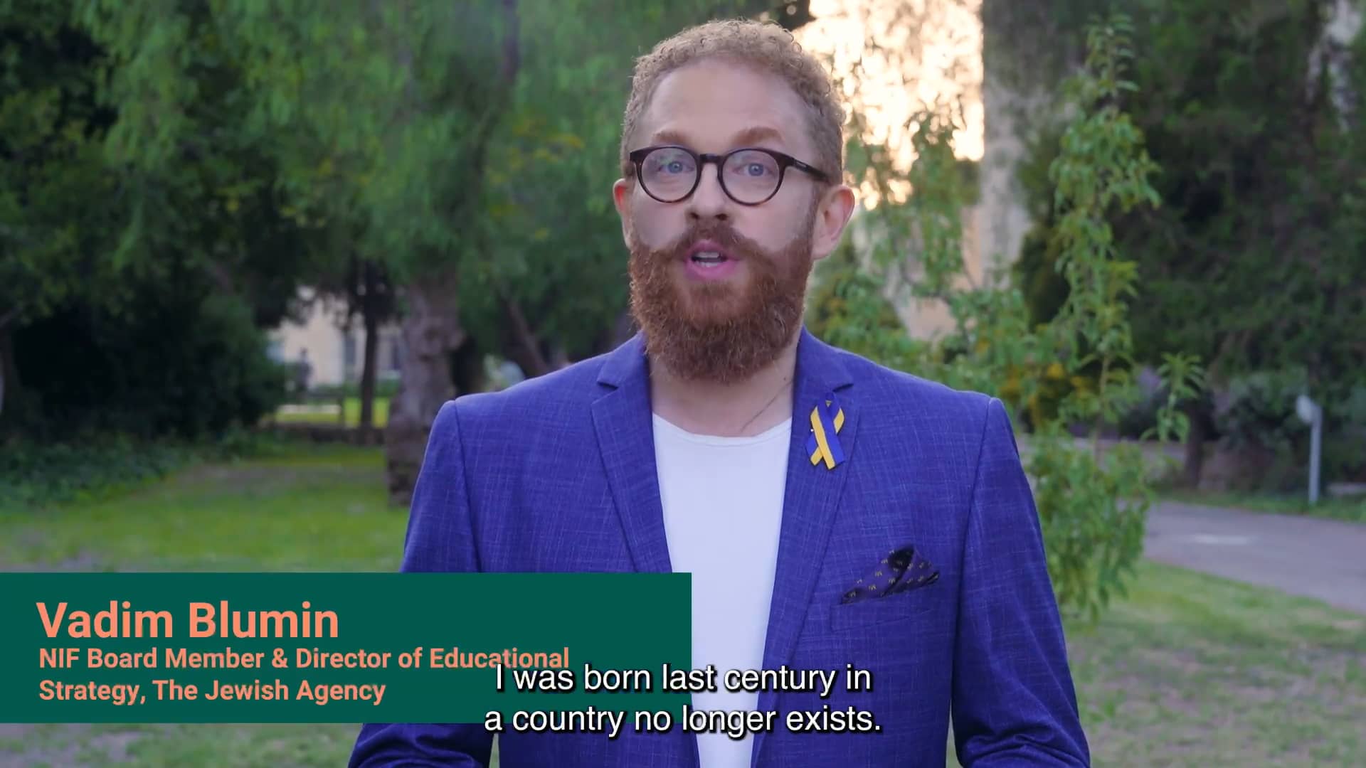 Vadim Blumin, NIF's 2022 Guardian of Democracy Gala 2 on Vimeo