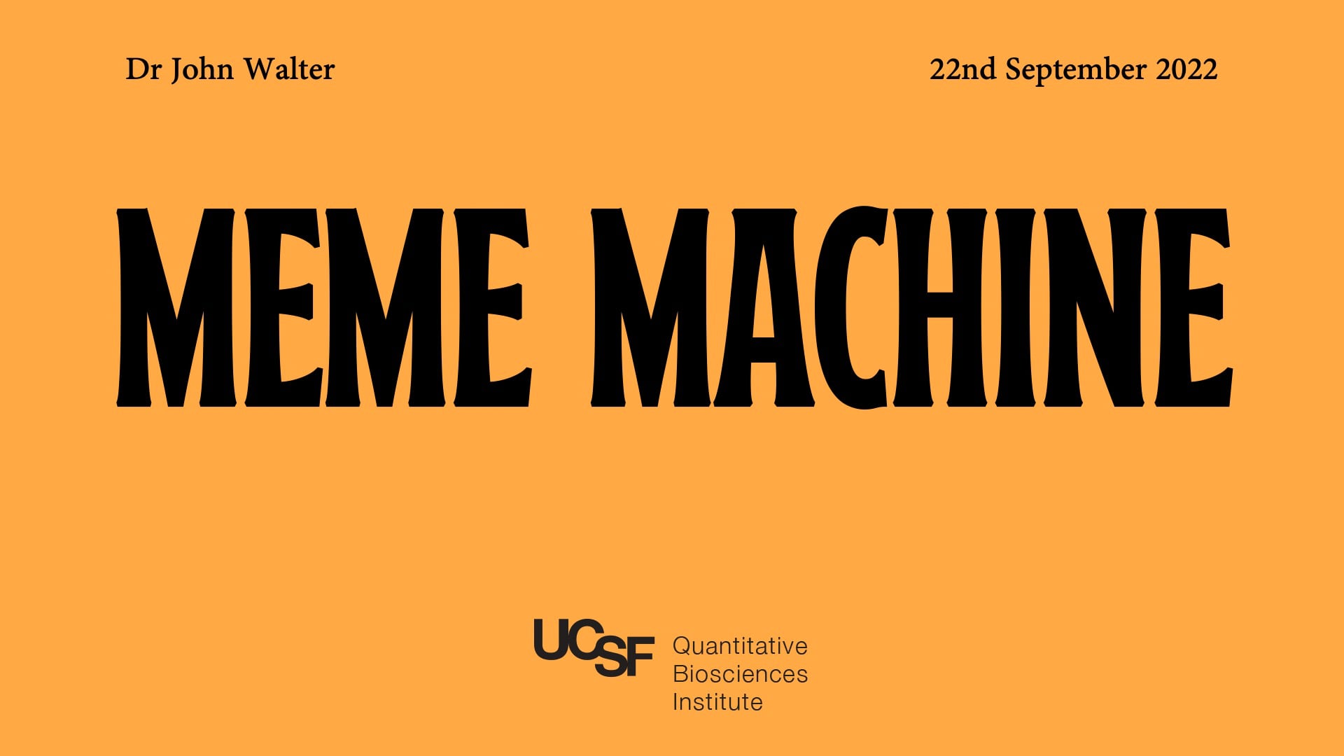 MEME MACHINE on Vimeo