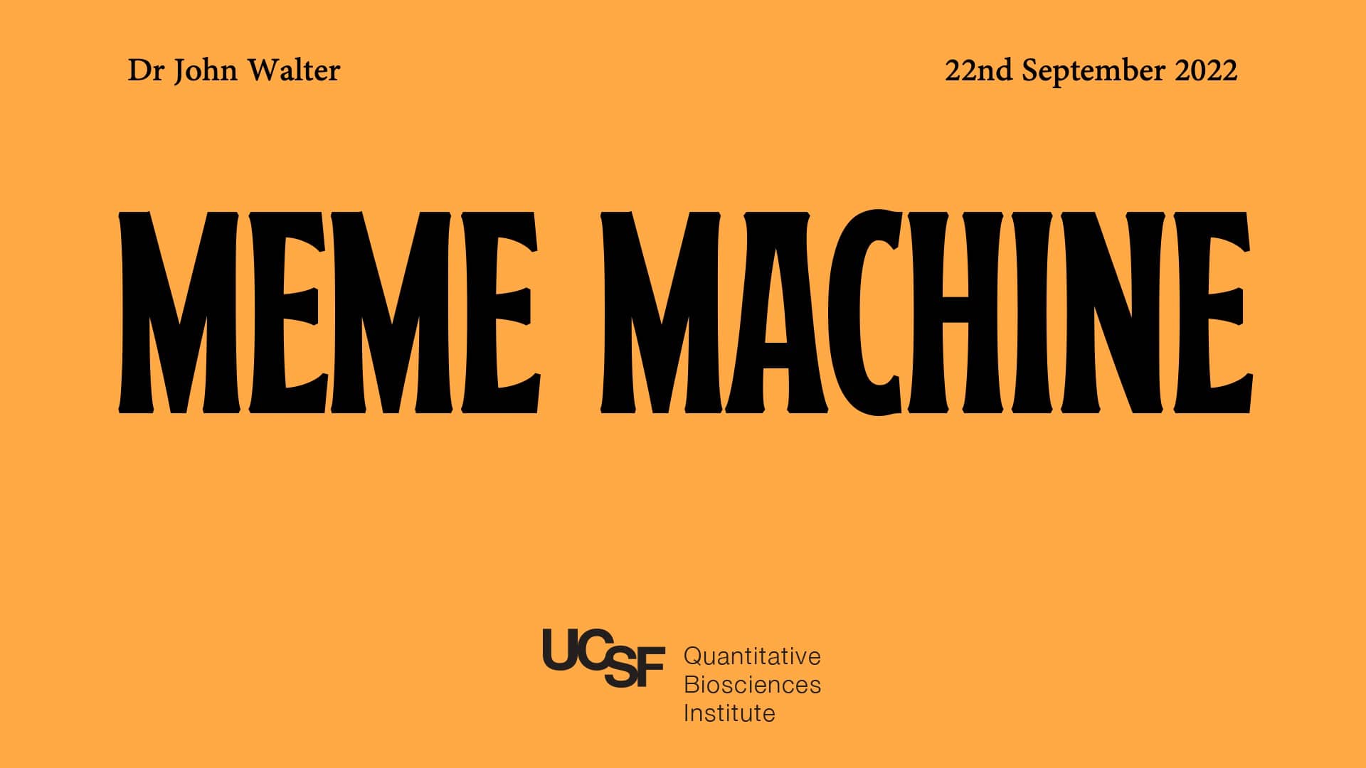 MEME MACHINE on Vimeo