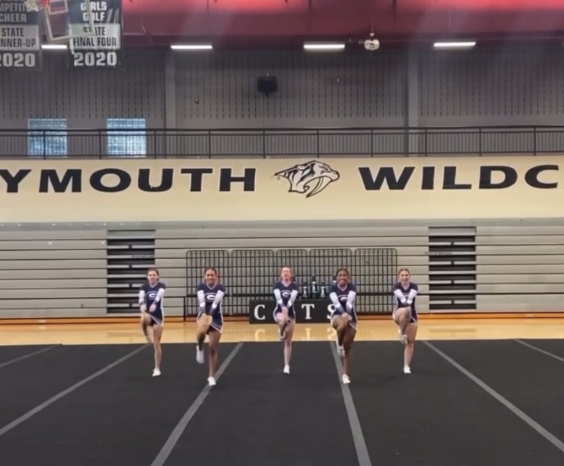 John Glenn Competitive Cheerleading Round 2 Plymouth Invite 012922 Gold ...