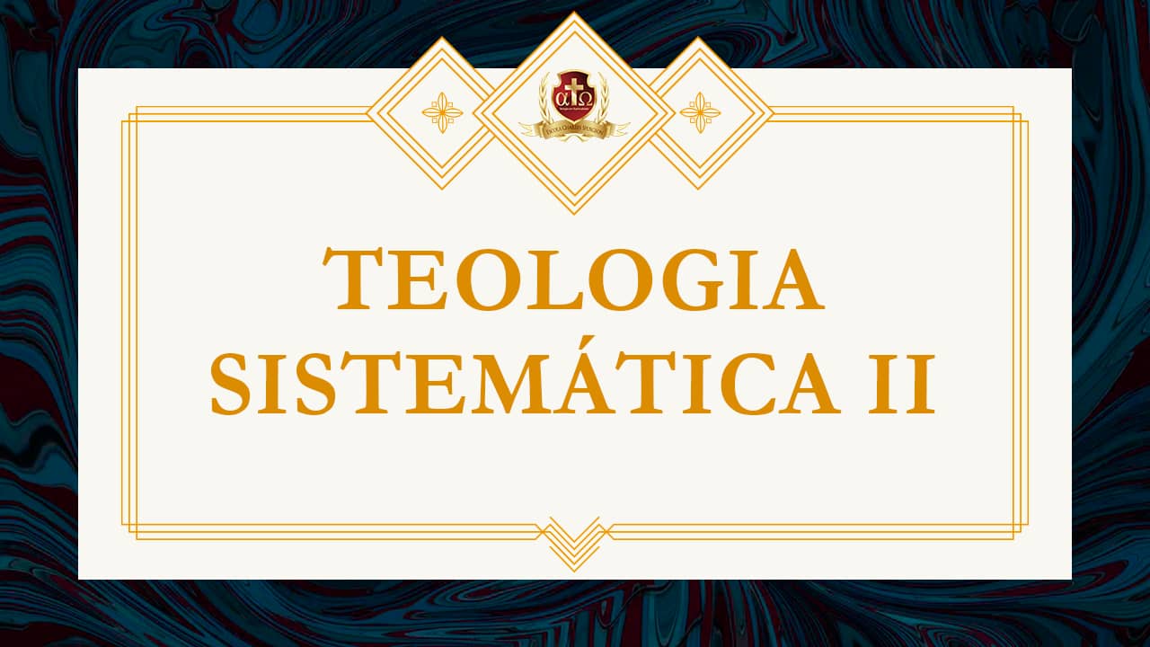 Teologia Sistemática II -Aula 4- Antonio Neto on Vimeo