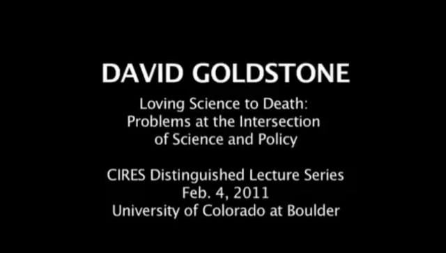 Loving Science to Death: Problems at the Intersection of Science and ...