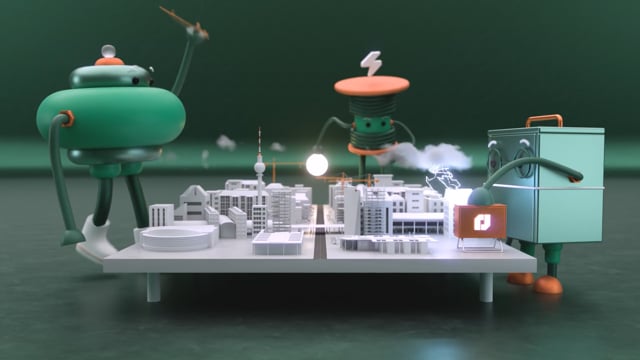 FILM + MOTION DESIGN - HPT ELEKTRO | 3D Explainer on Vimeo