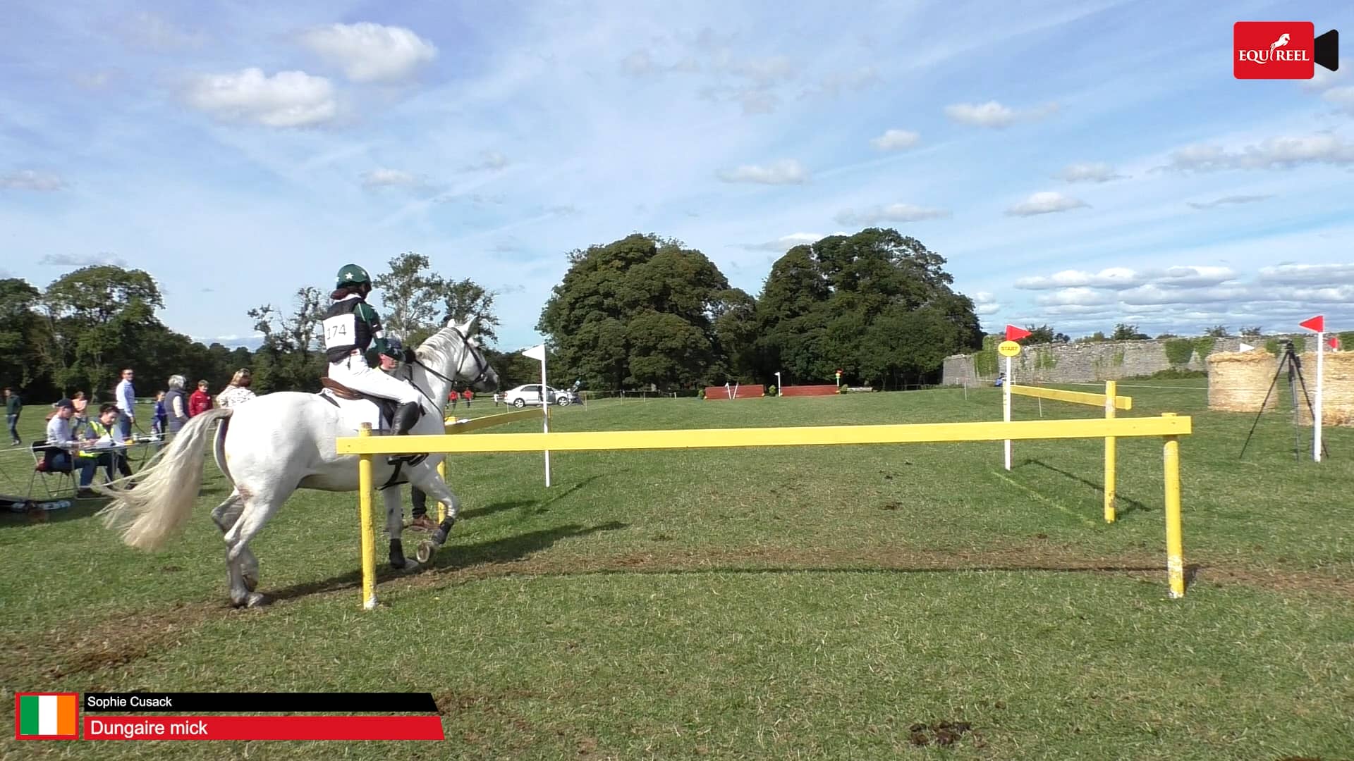 EQUIREEL 174 Sophie Cusack & Dungaire mick at IPC NATIONAL HUNTER TRIAL ...