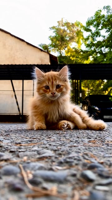 Cat, Kitten, Street. Free Stock Video - Pixabay
