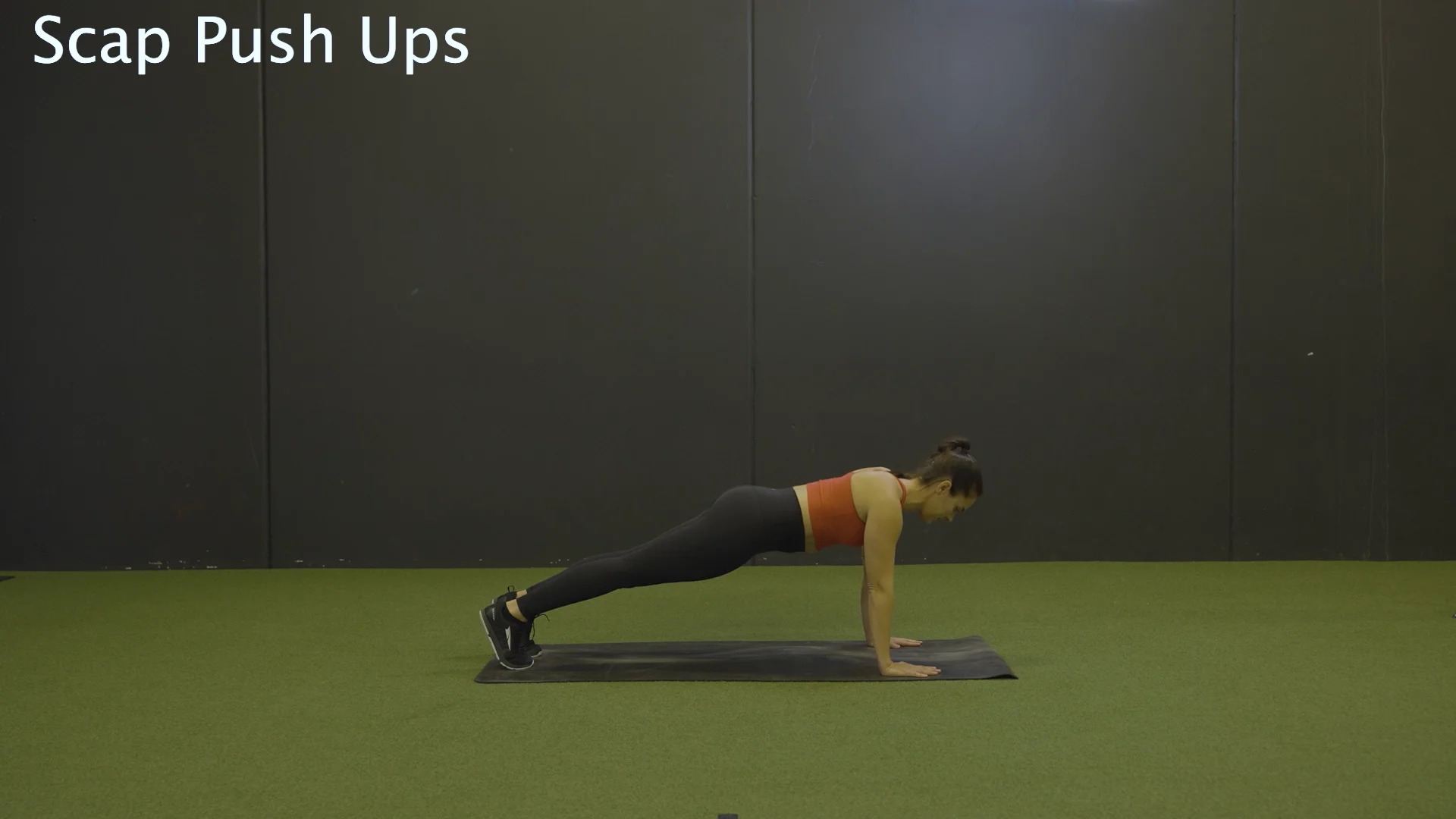 Scap Push Ups on Vimeo