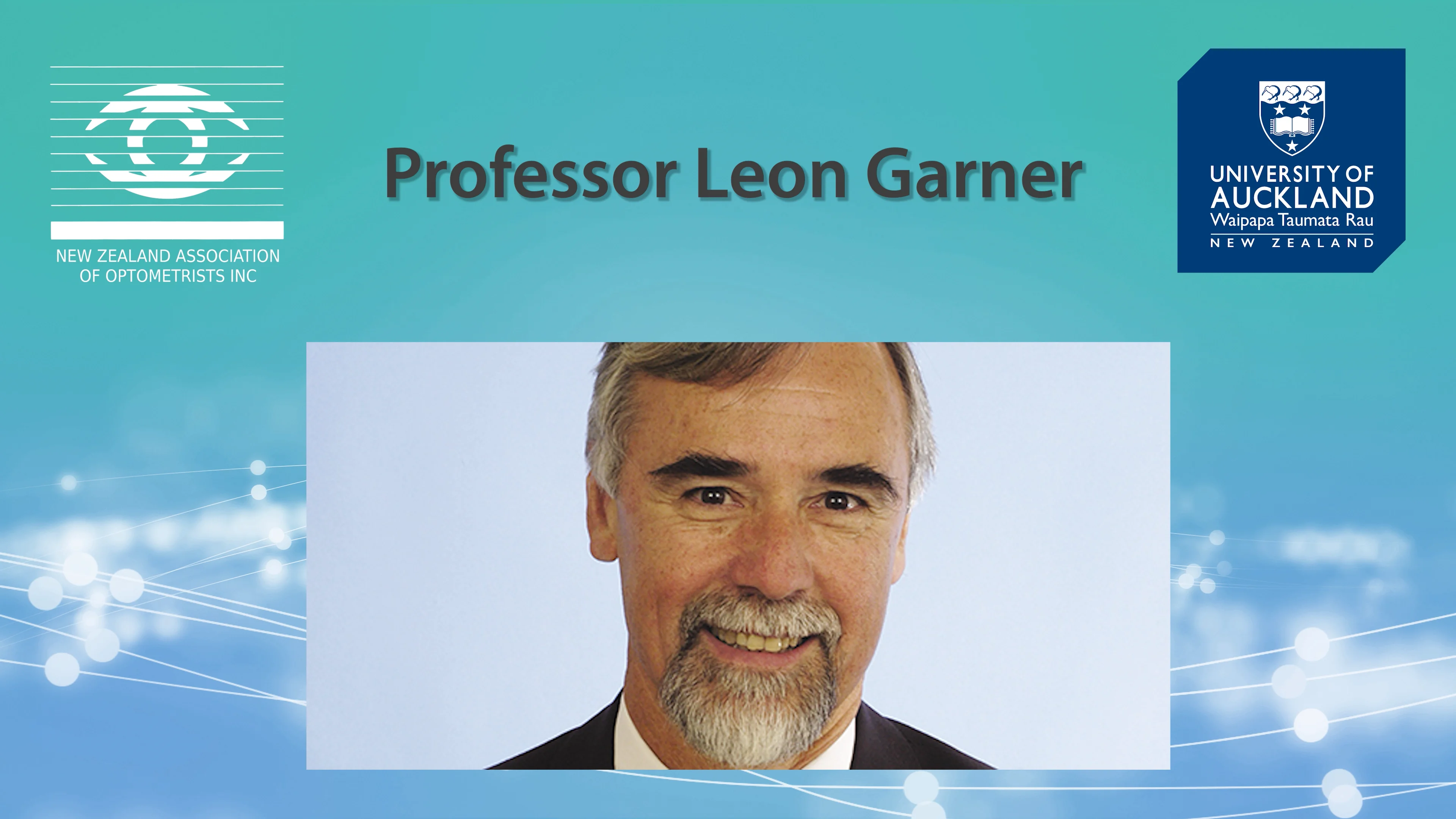 Professor Leon Garner on Vimeo