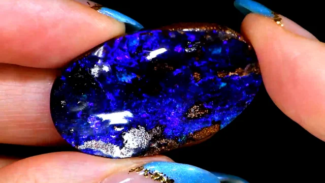 Electric Blue Opal